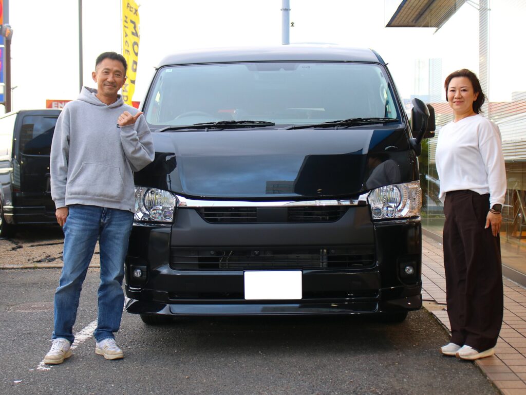 ☂️💓ご納車頂きましたお車の紹介です💓☂️ | フレックス ハイエース 厚木インター店