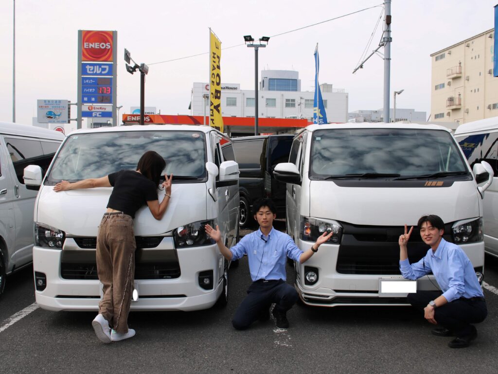 ☂️💓ご納車頂きましたお車の紹介です💓☂️ | フレックス ハイエース 厚木インター店