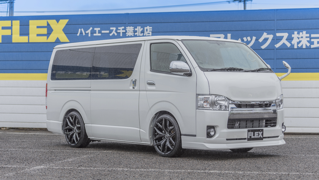 【車好きがこだわる】ハイエース専用のフレックス完全オリジナルホイールが登場！ Delf 01（デルフゼロワン）